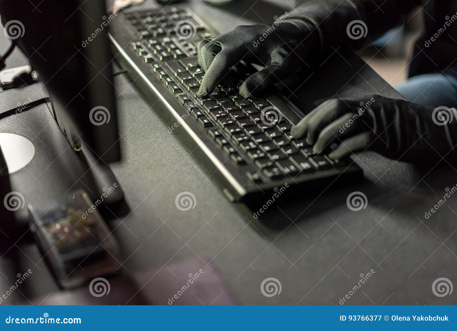 Hacker Arms Typing on Keyboard Stock Image - Image of device, keyboard ...