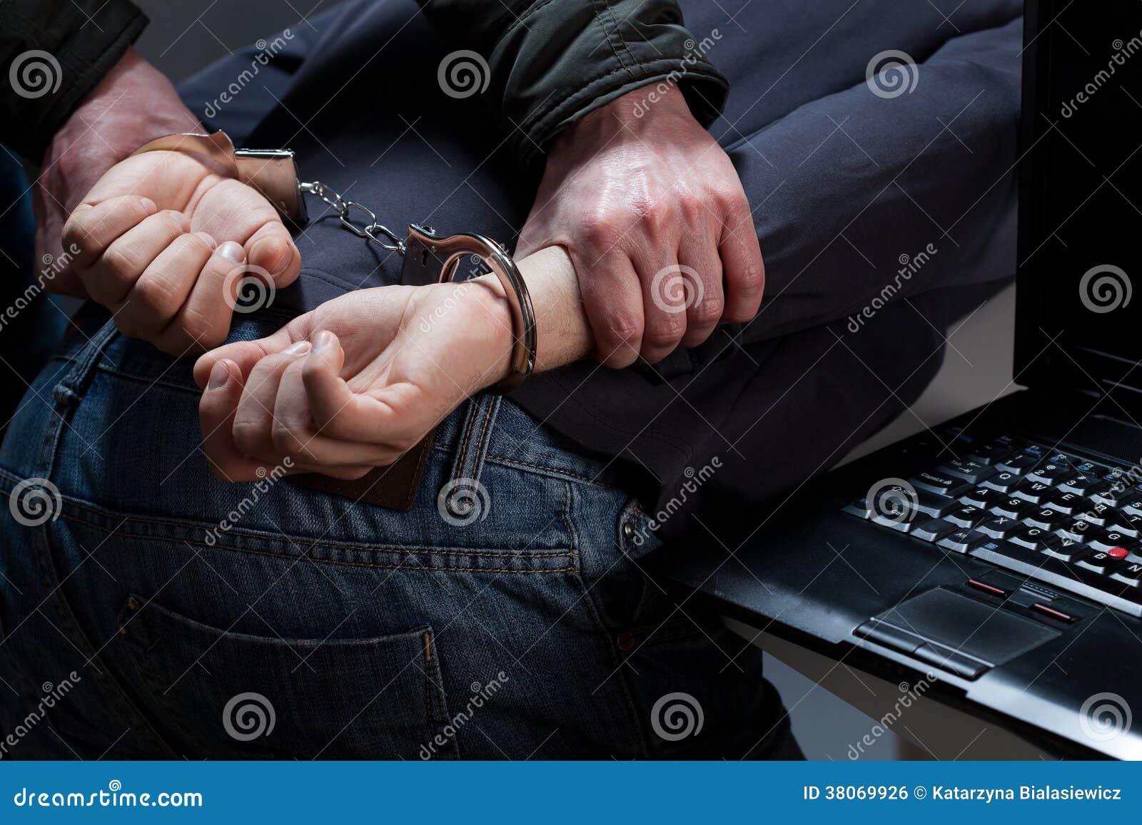 Hacker arrest stock photo. Image of person, human, hold - 38069926