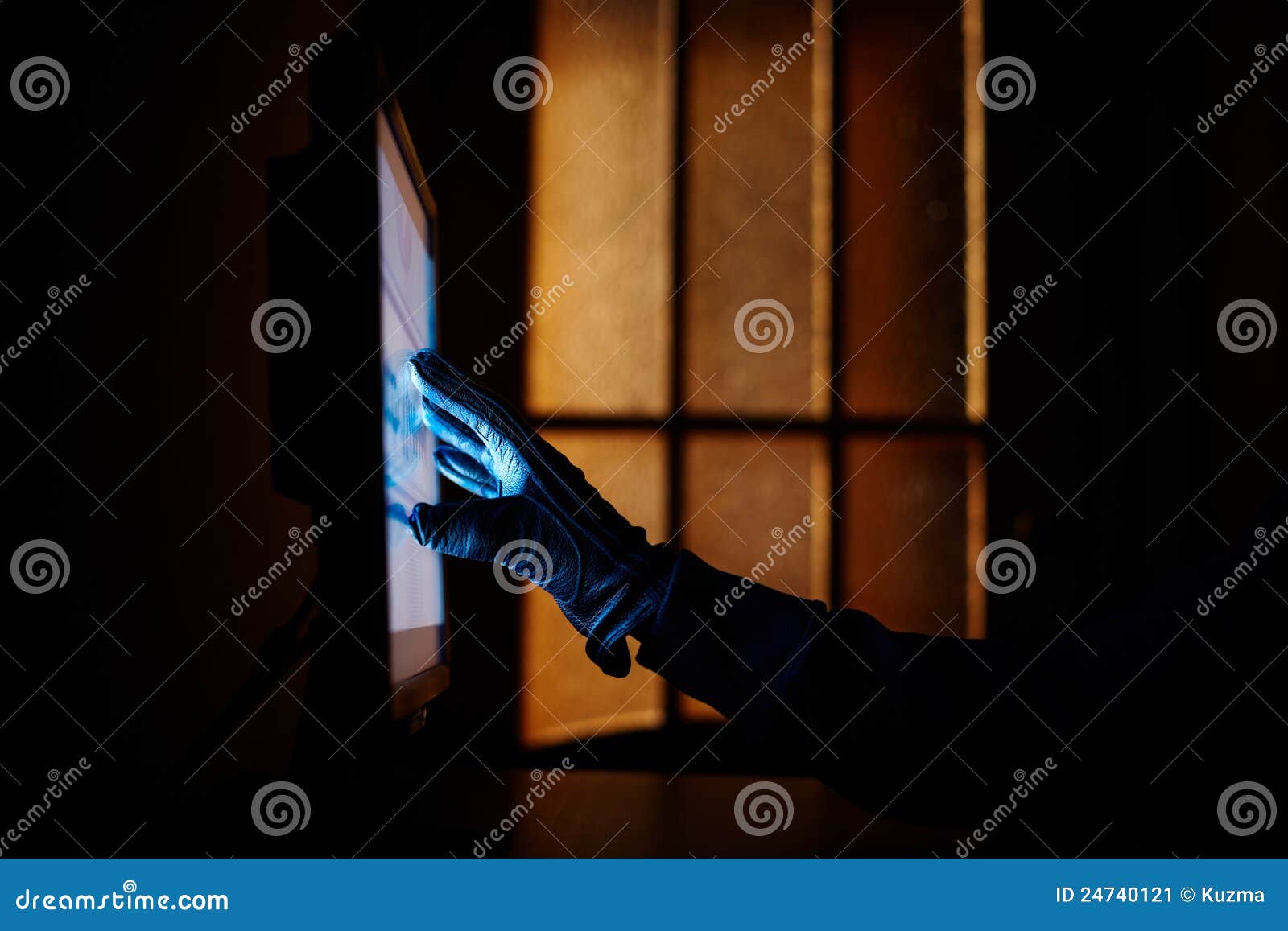 Hacker attack stock image. Image of gangster, adult, cyber - 24740121