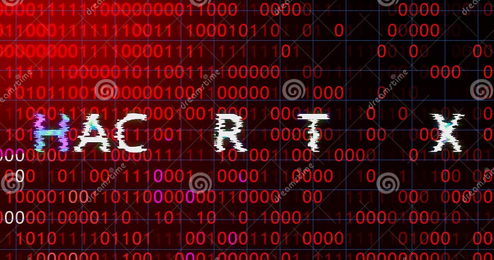 Hacker Attack System Hacked Computer Glitch Virus Inter System Hacking ...