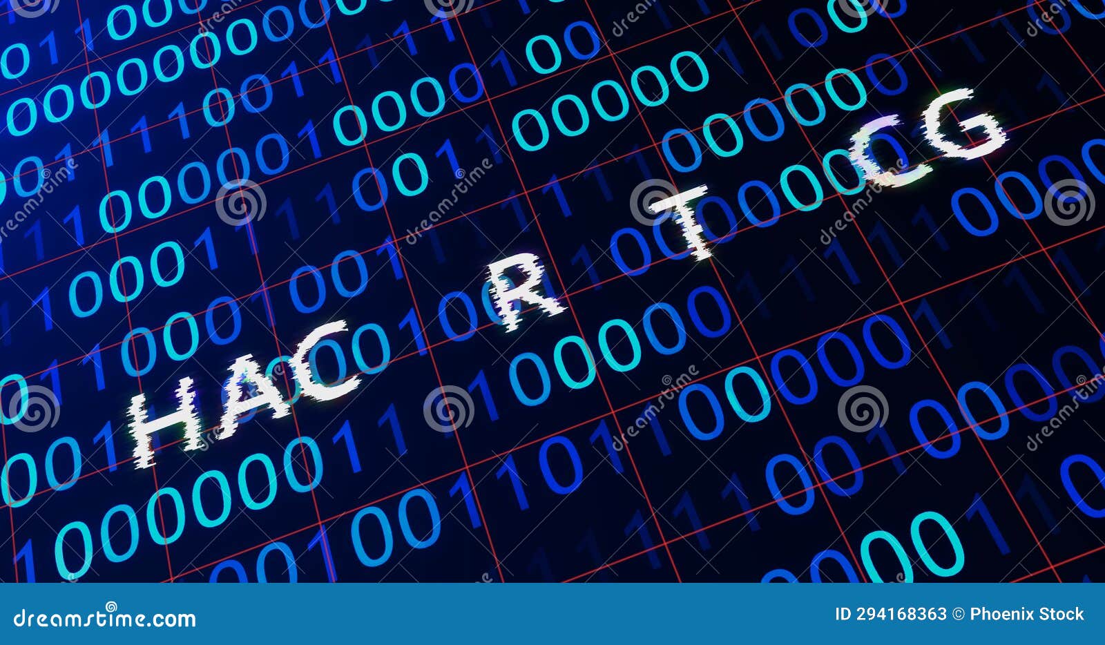 Hacker Attack System Hacked Computer Glitch Virus Inter System Hacking Concept. Stock ...