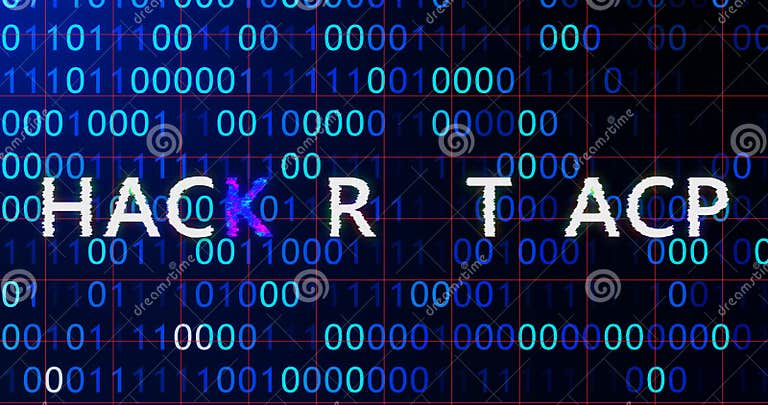 Hacker Attack System Hacked Computer Glitch Virus Inter System Hacking ...