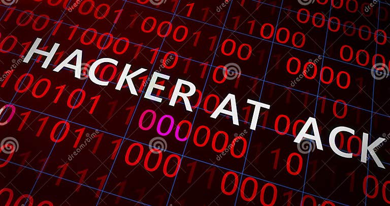 Hacker Attack System Hacked Computer Glitch Virus Inter System Hacking Concept. Stock Photo ...