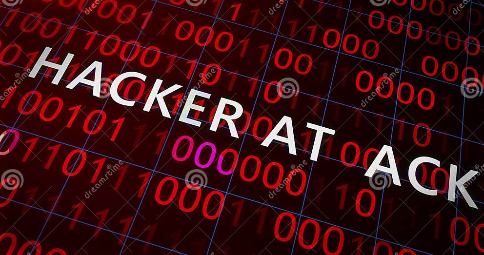 Hacker Attack System Hacked Computer Glitch Virus Inter System Hacking ...