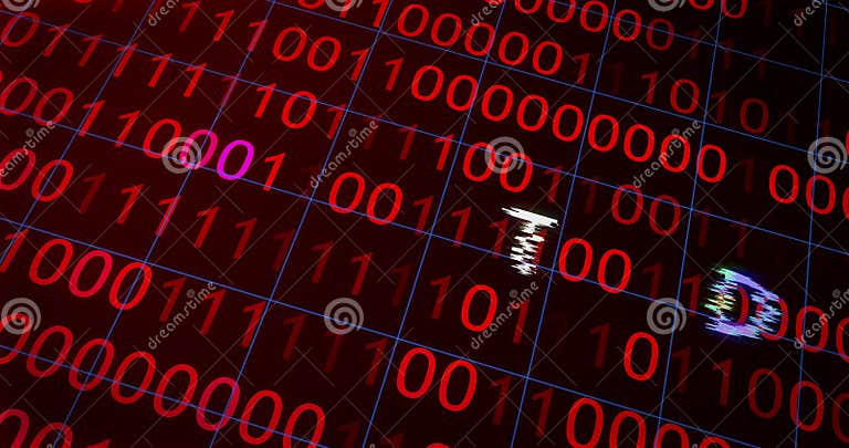 Hacker Attack System Hacked Computer Glitch Virus Inter System Hacking Concept. Stock Photo ...