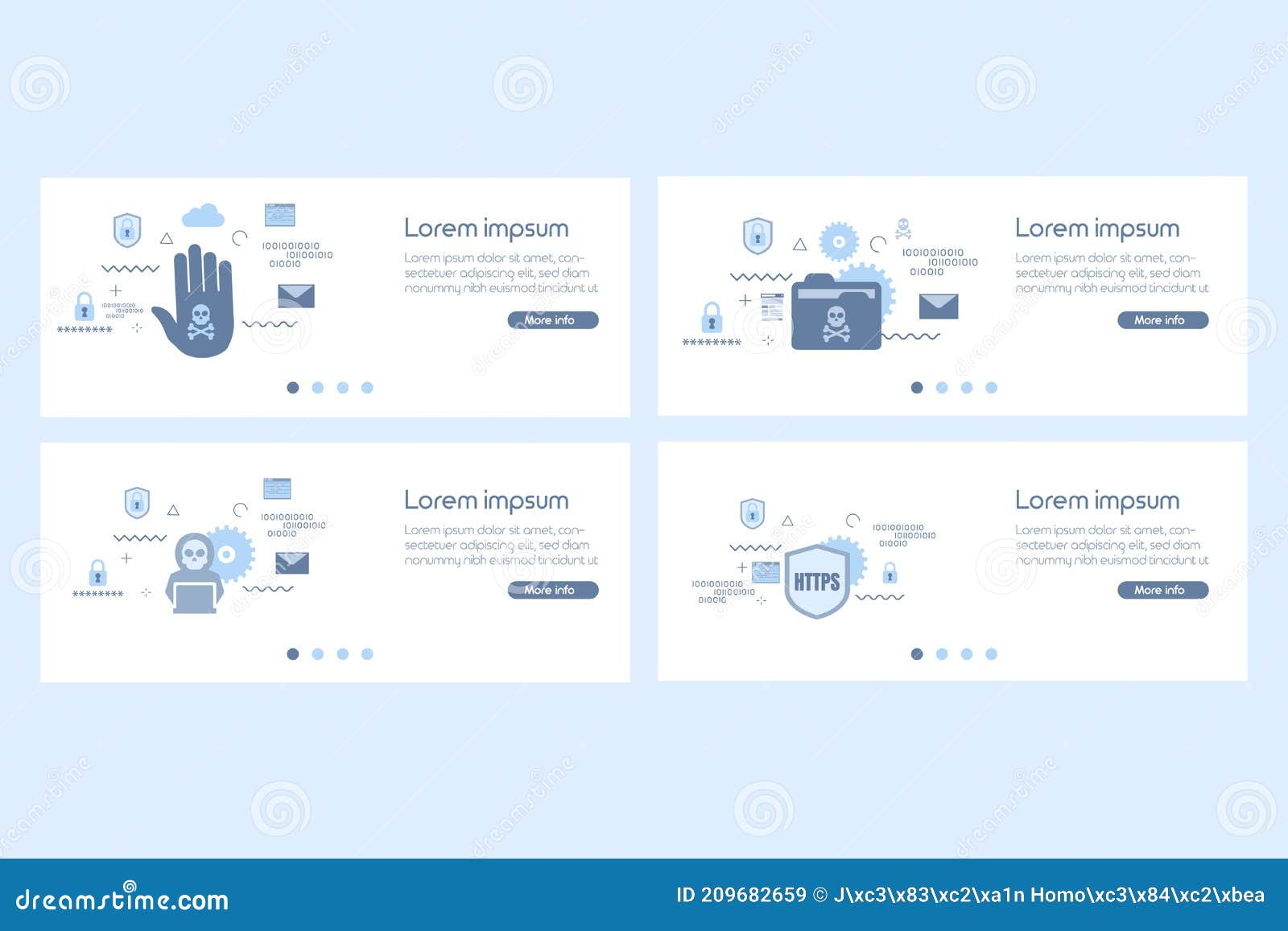 Hacker Banner Concept. Vector Illustration Stock Vector - Illustration ...