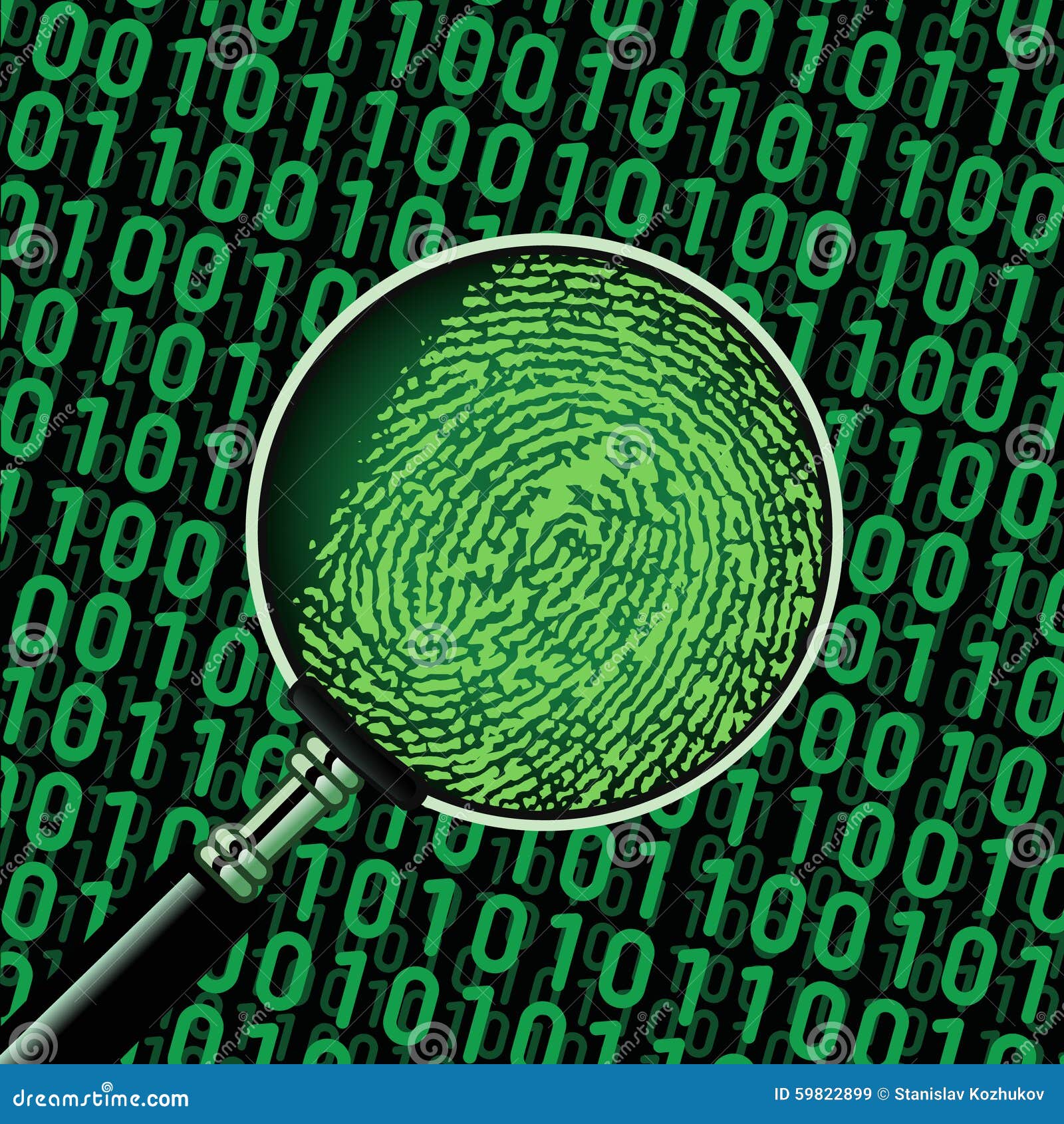 Hacker Binary Code and Fingerprint Stock Vector - Illustration of ... Hacker Binary Code and Fingerprint Stock Vector - Illustration of ...