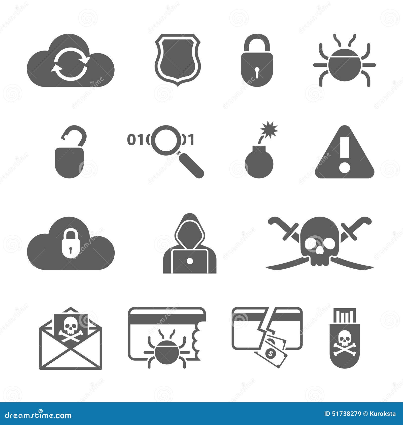 Hacker Icons Black Background Stock Illustrations – 2,299 Hacker Icons ...