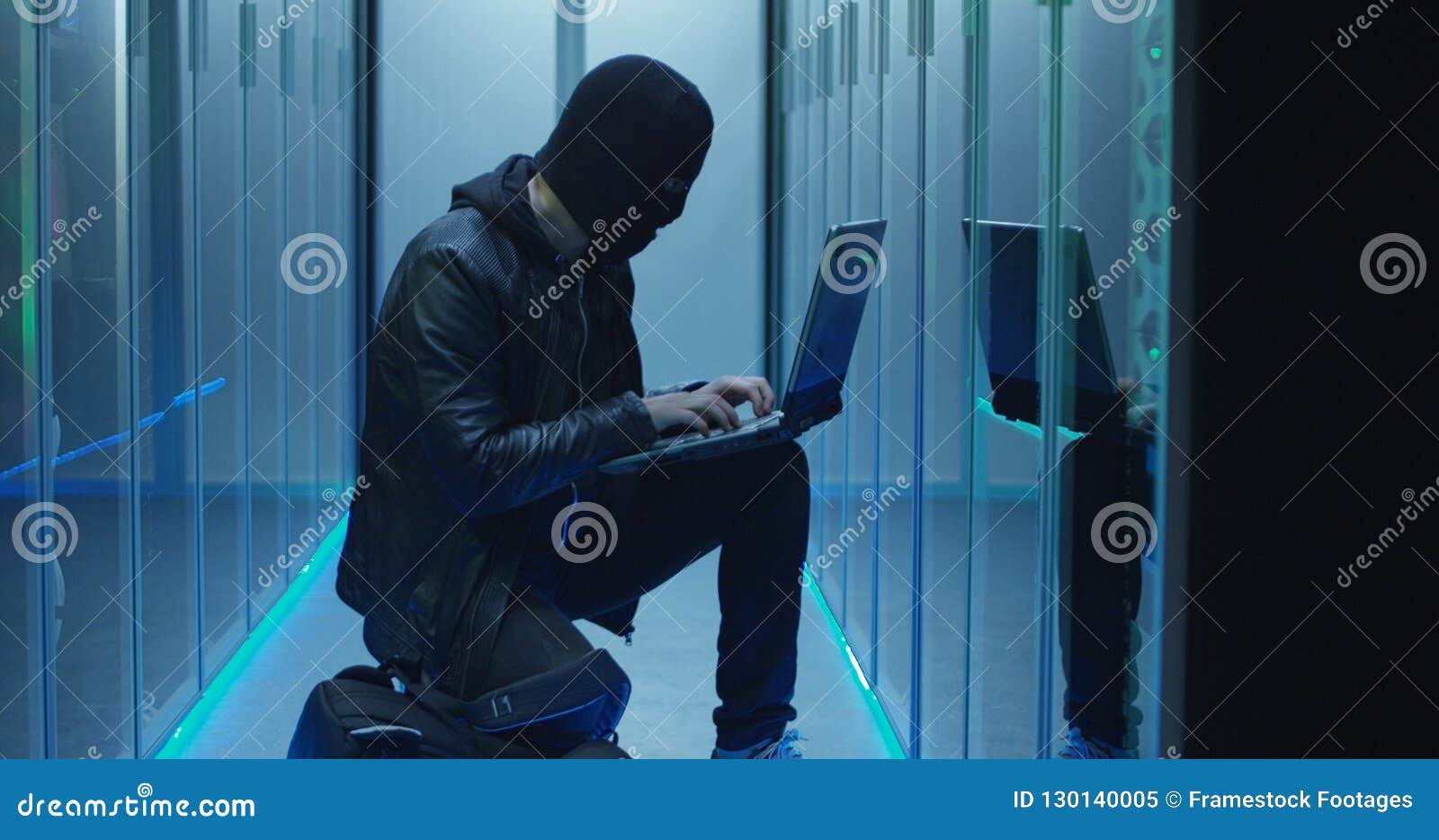 Anonymous Hacker Breaking into Server System Stock Image - Image of privacy, network: 130140005