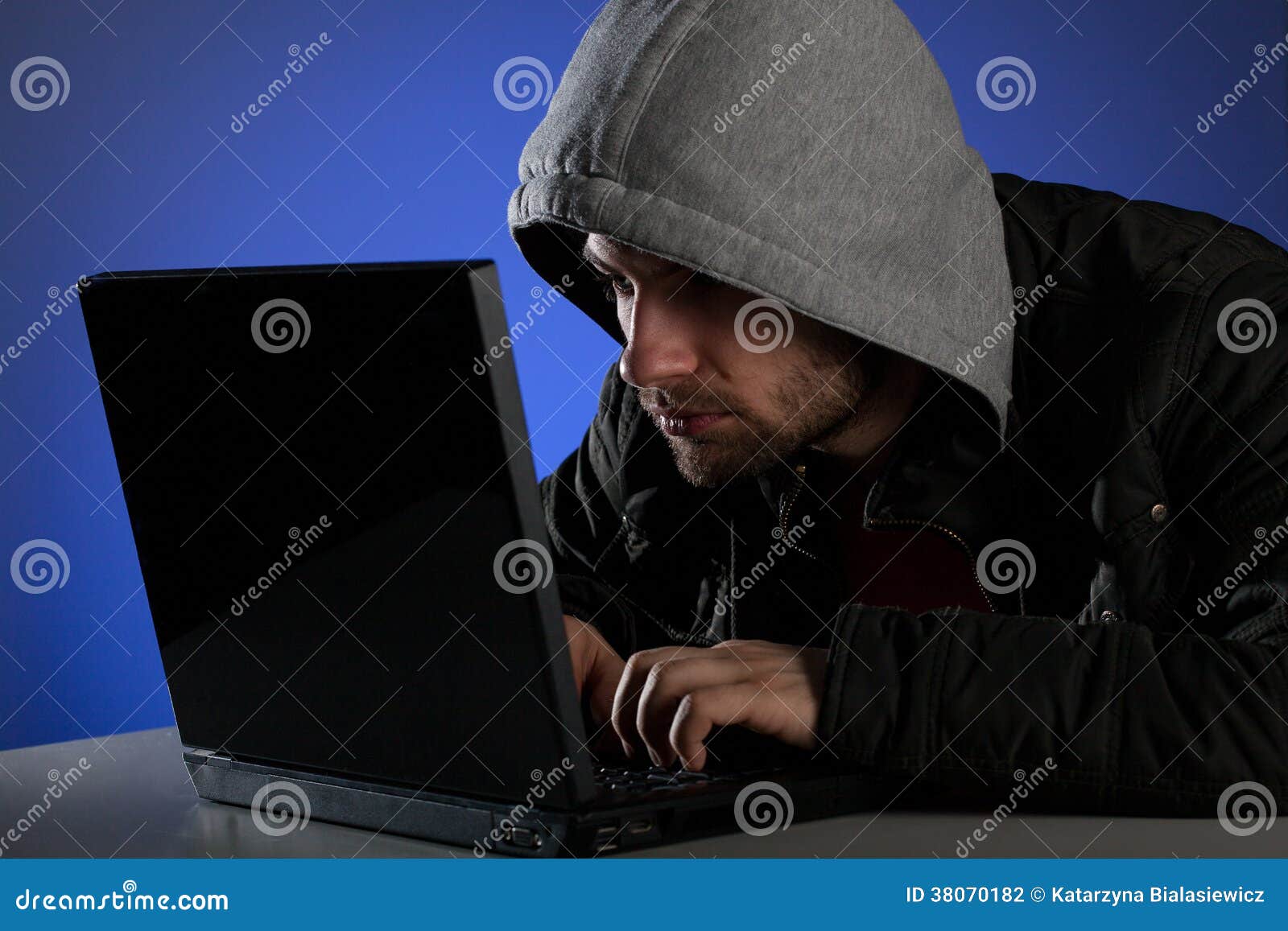 Hacker breaking password stock photo. Image of laptop - 38070182