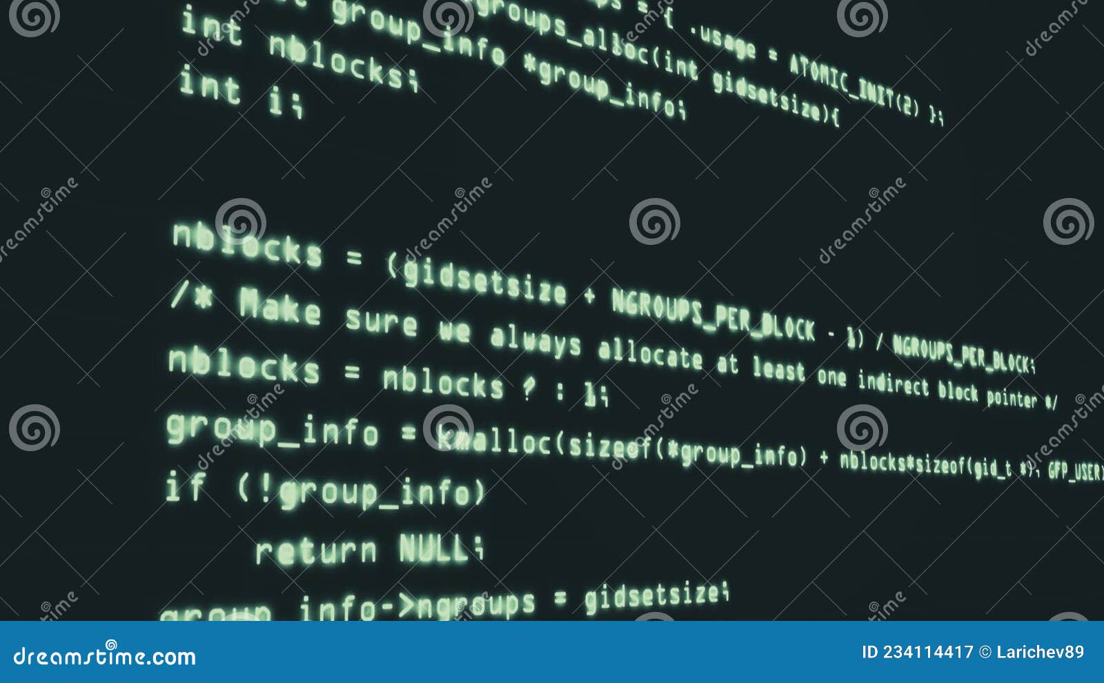 Hacker Code Running Down a Computer Screen Terminal Stock Video - Video of computing, text ...