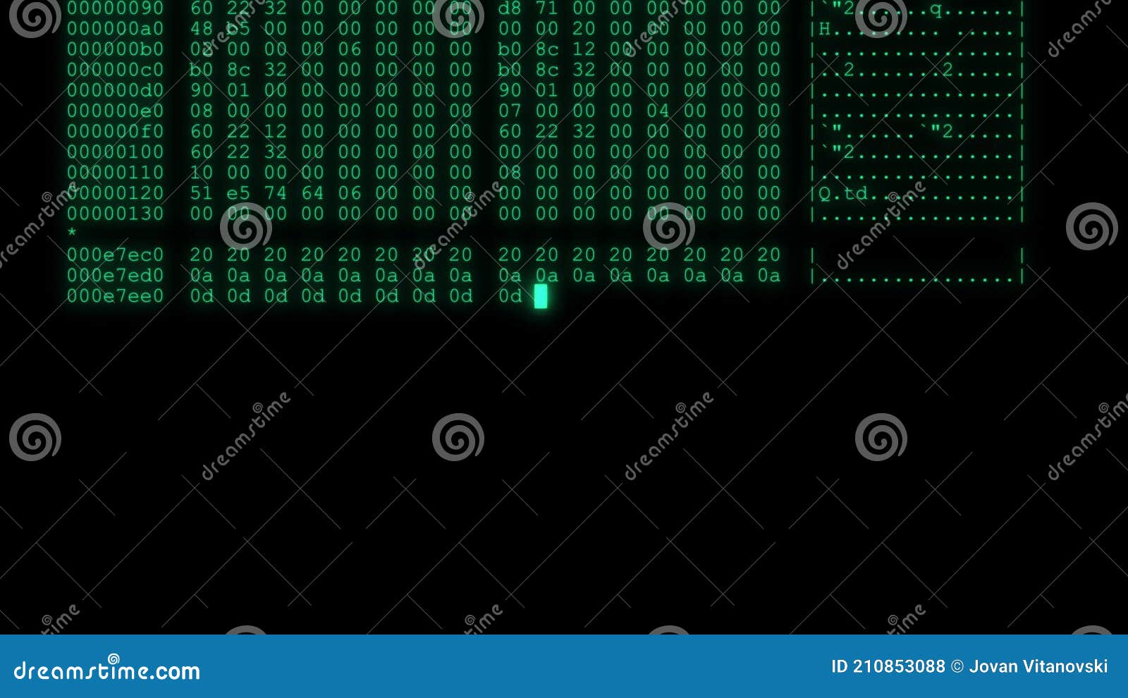 Hacker Code Running Down A Computer Screen Terminal Stock Footage Video Of Computer Hacking