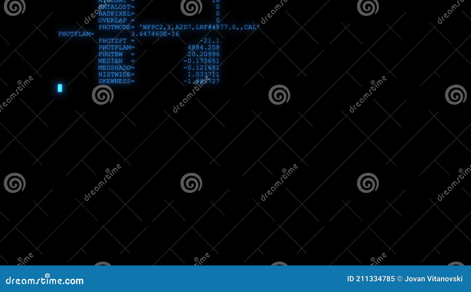 Hacker Code Running Down A Computer Screen Terminal Stock Video Video Of Coding Monitor