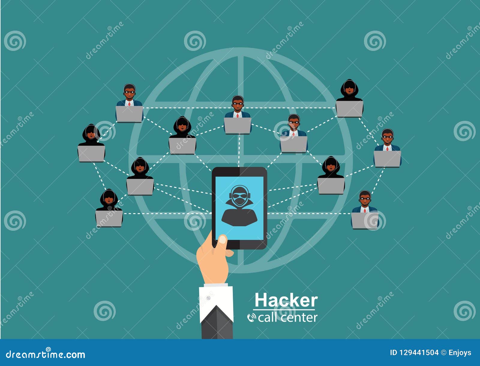 The Hacker Community, Hacker Network Computers. Around the World ...