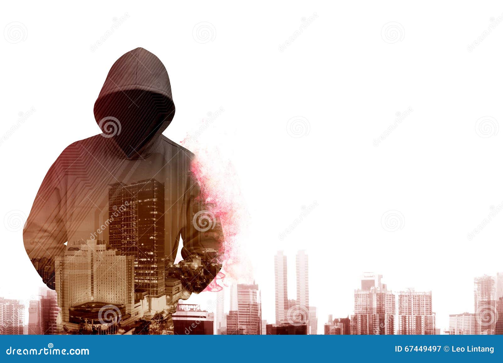Hacker Concept stock image. Image of hoodie, exposure - 67449497