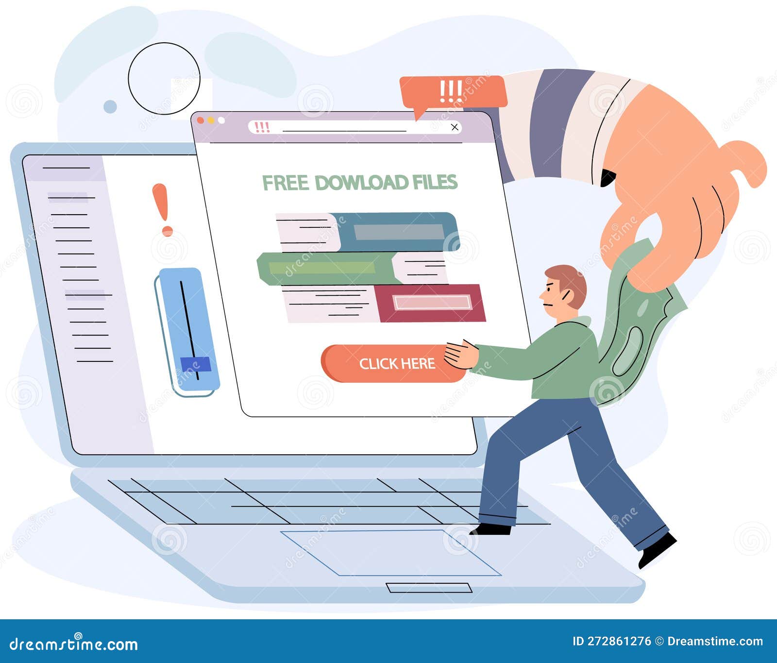 Hacker Crime Attack and Personal Data Security, PDPA Concept. Hacker ...