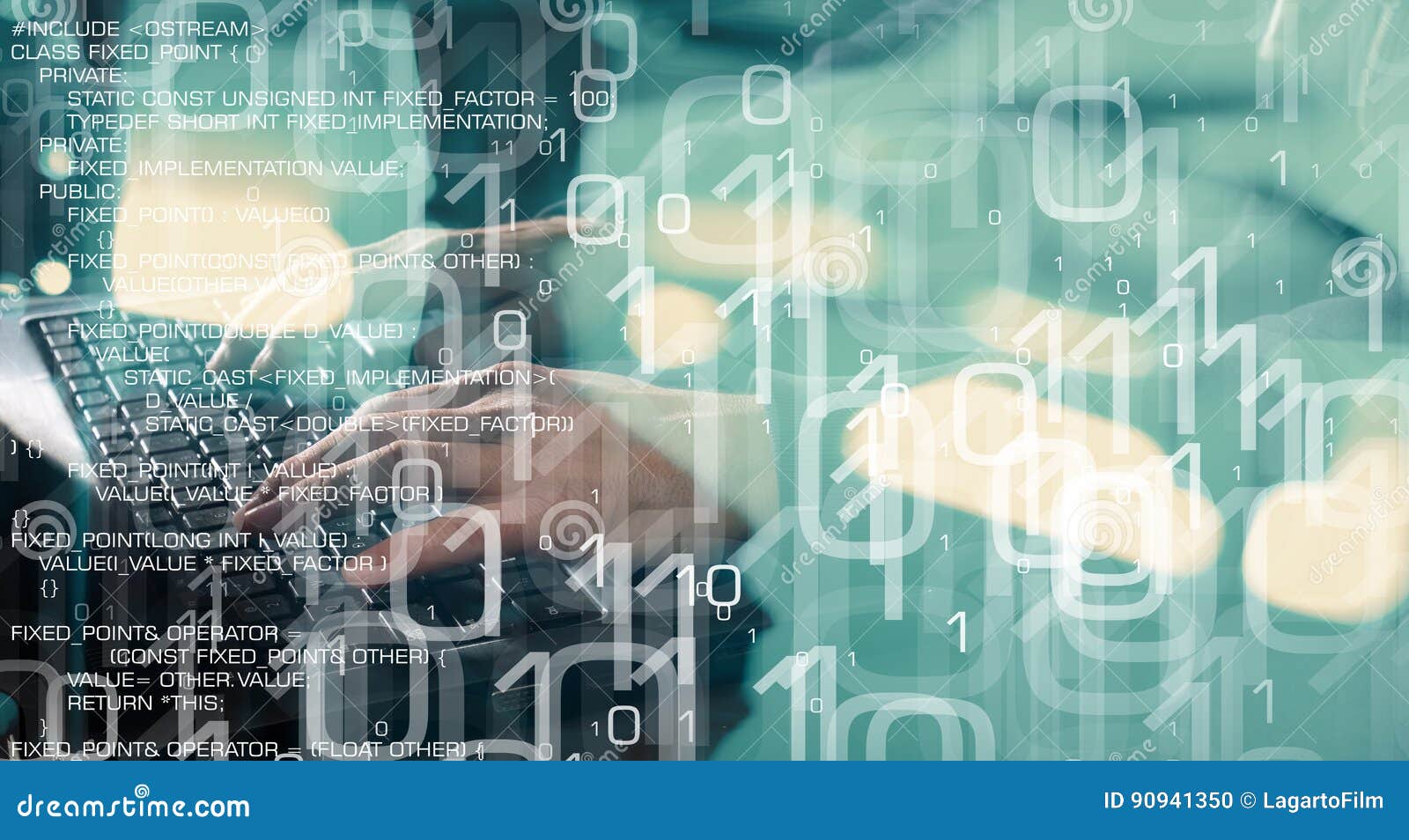 Hacker Cybercrime, Computer Cyber Attacks Stock Photo - Image of coding, technology: 90941350