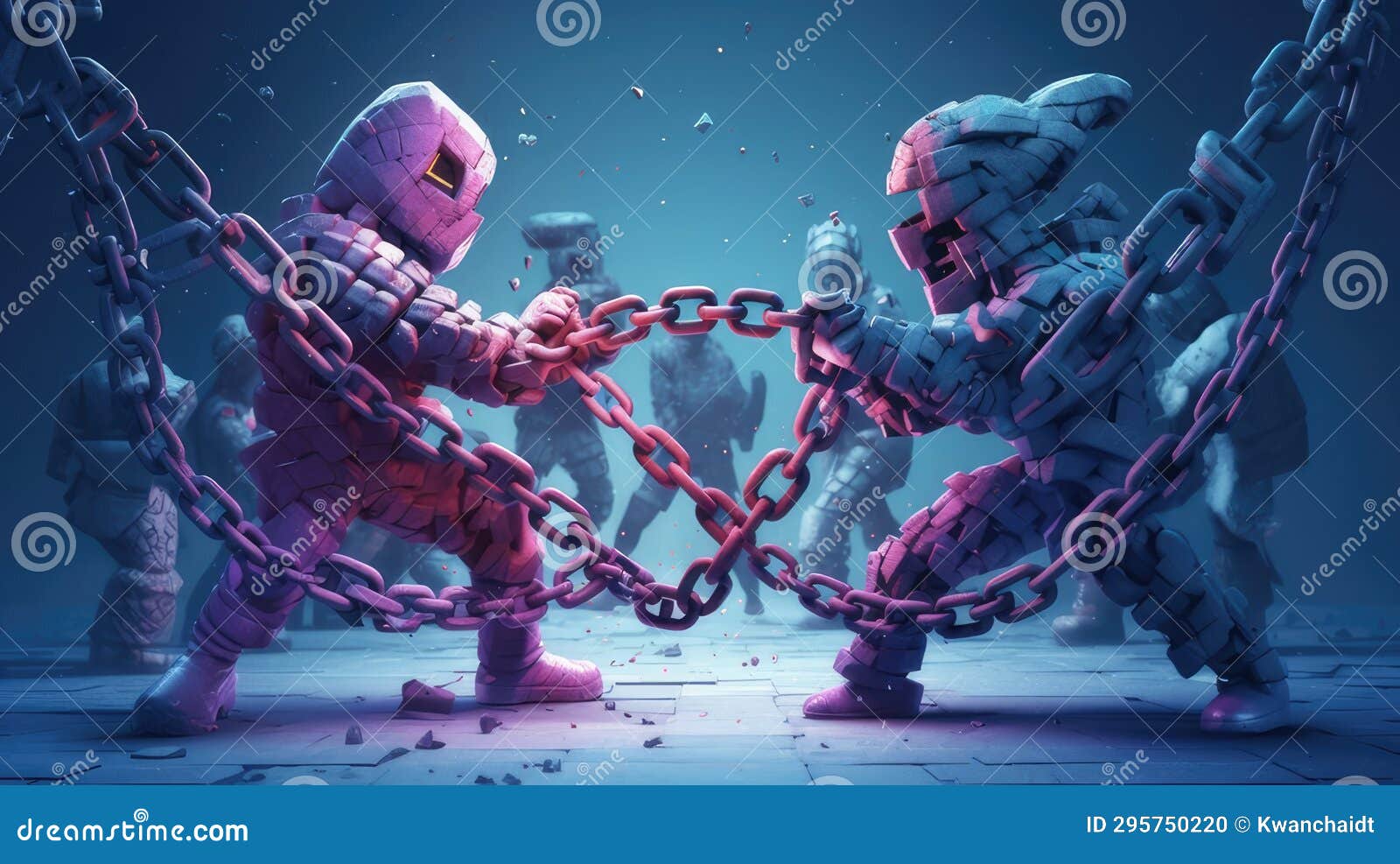 A Hacker and a Cybersecurity Professional Engaged in a Tug-of-war Over ...