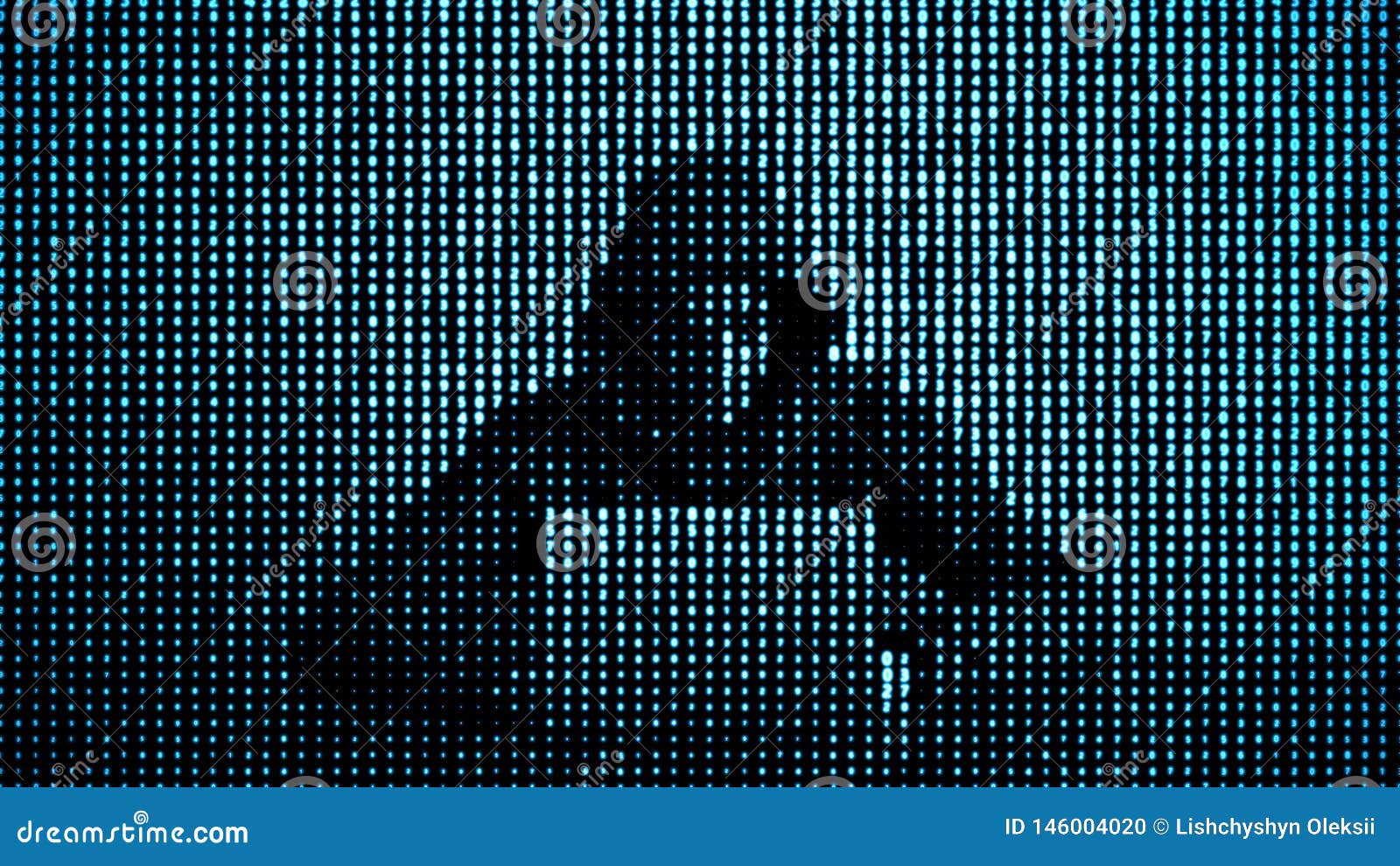 Hacker in Data Security Concept. Hacker Using Laptop. Hacking the Internet. Cyber Attack Stock ...