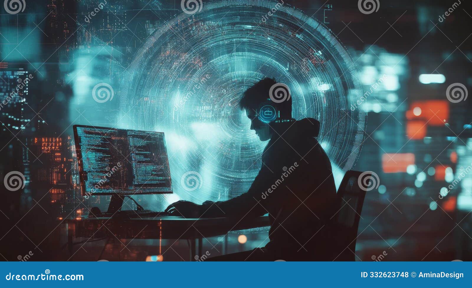 Hacker at Desk an InDepth Exploration of Big Data, Technology, and ...