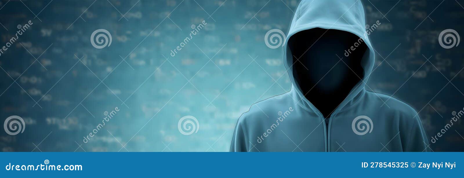 Hacking Face Recognition System Vector Illustration | CartoonDealer.com ...