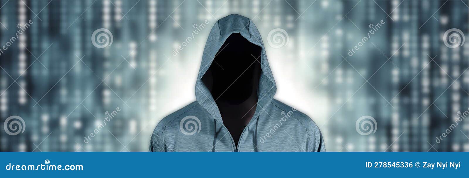 Hacking Face Recognition System Vector Illustration | CartoonDealer.com ...