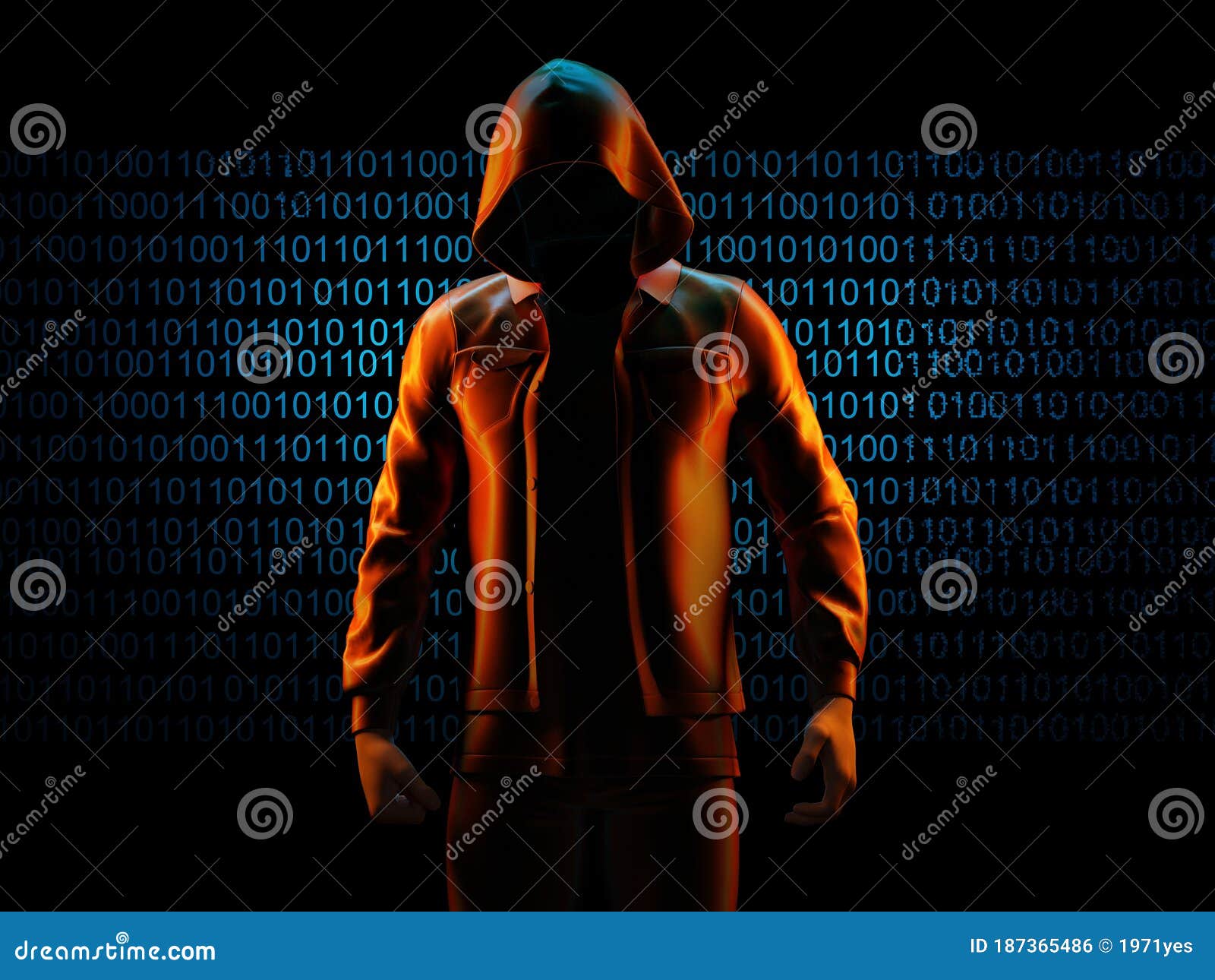 Hacker stock illustration. Illustration of internet - 187365486