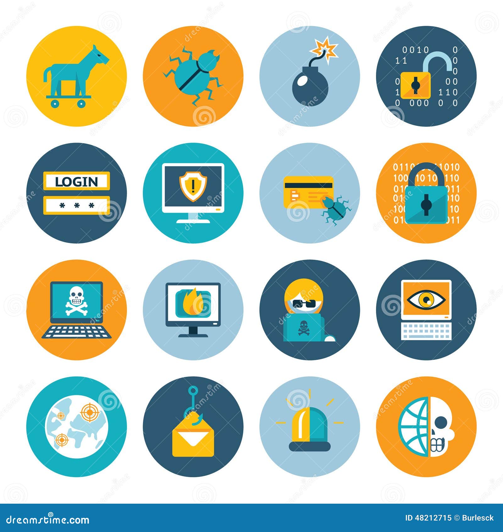 Hacker, Curing Computer Virus Icon On White Background. Can Be Used For ...