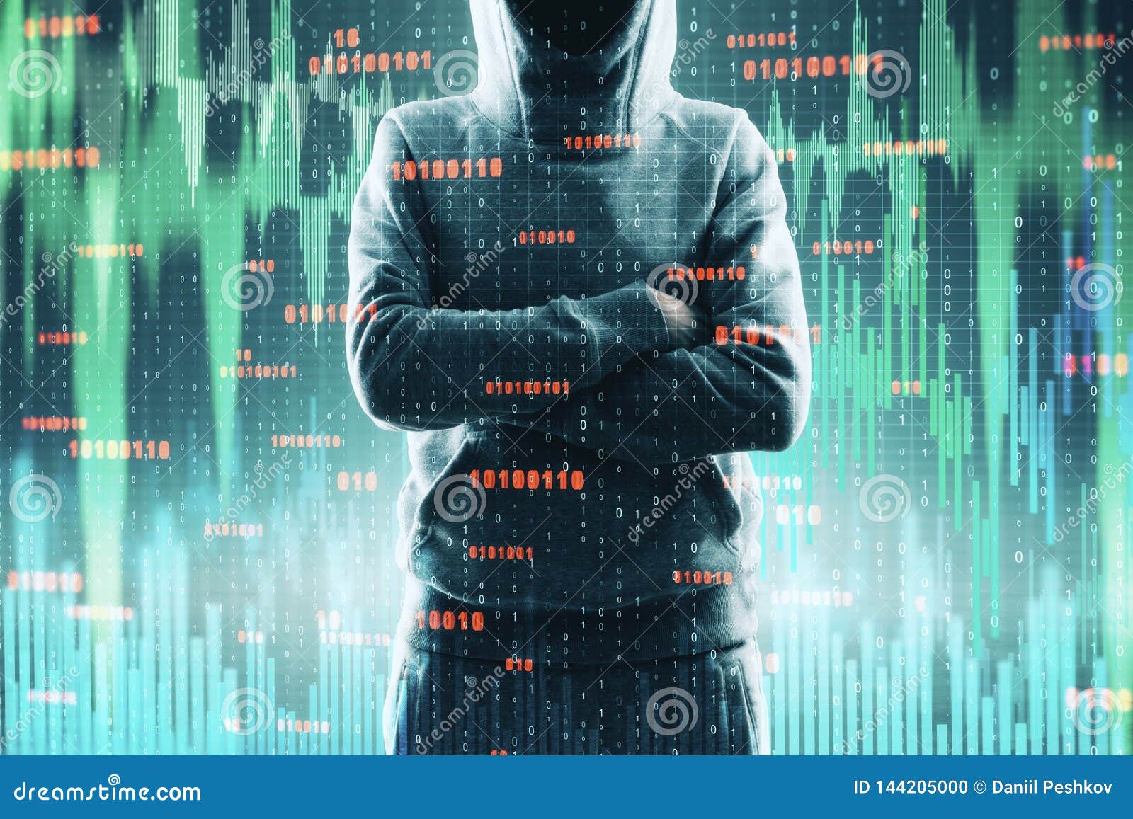 Hacking and trade concept stock photo. Image of creative - 144205000