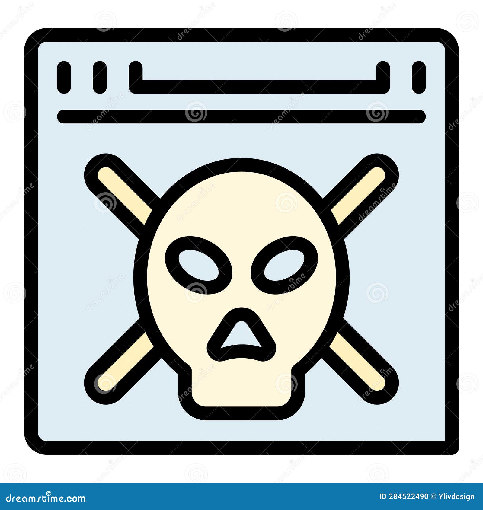 Hacker Fraud Icon Vector Flat Stock Vector - Illustration of spam, flat ...