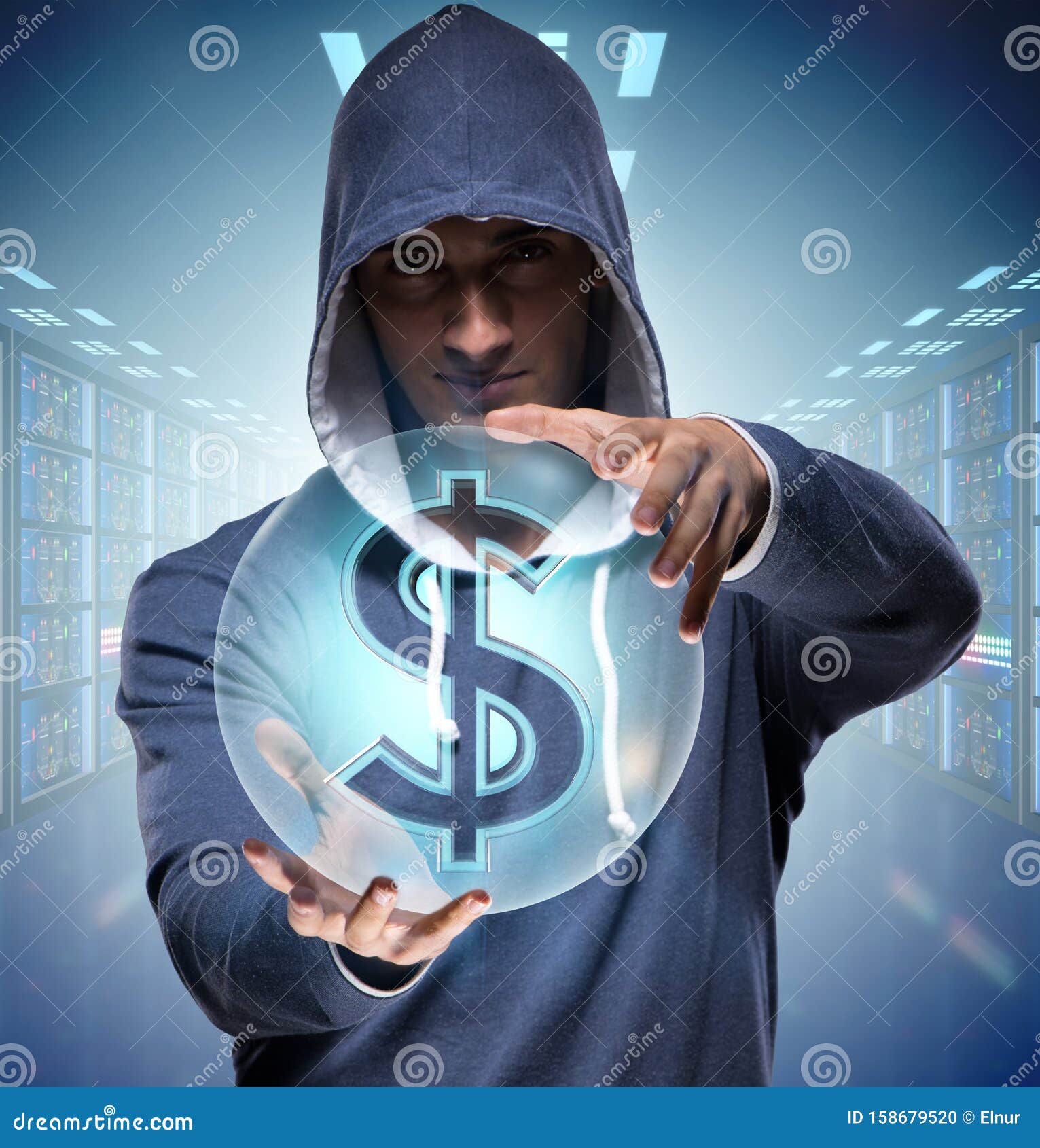 Hacker Hacking Banking Financial System Stock Photo - Image of hack ...