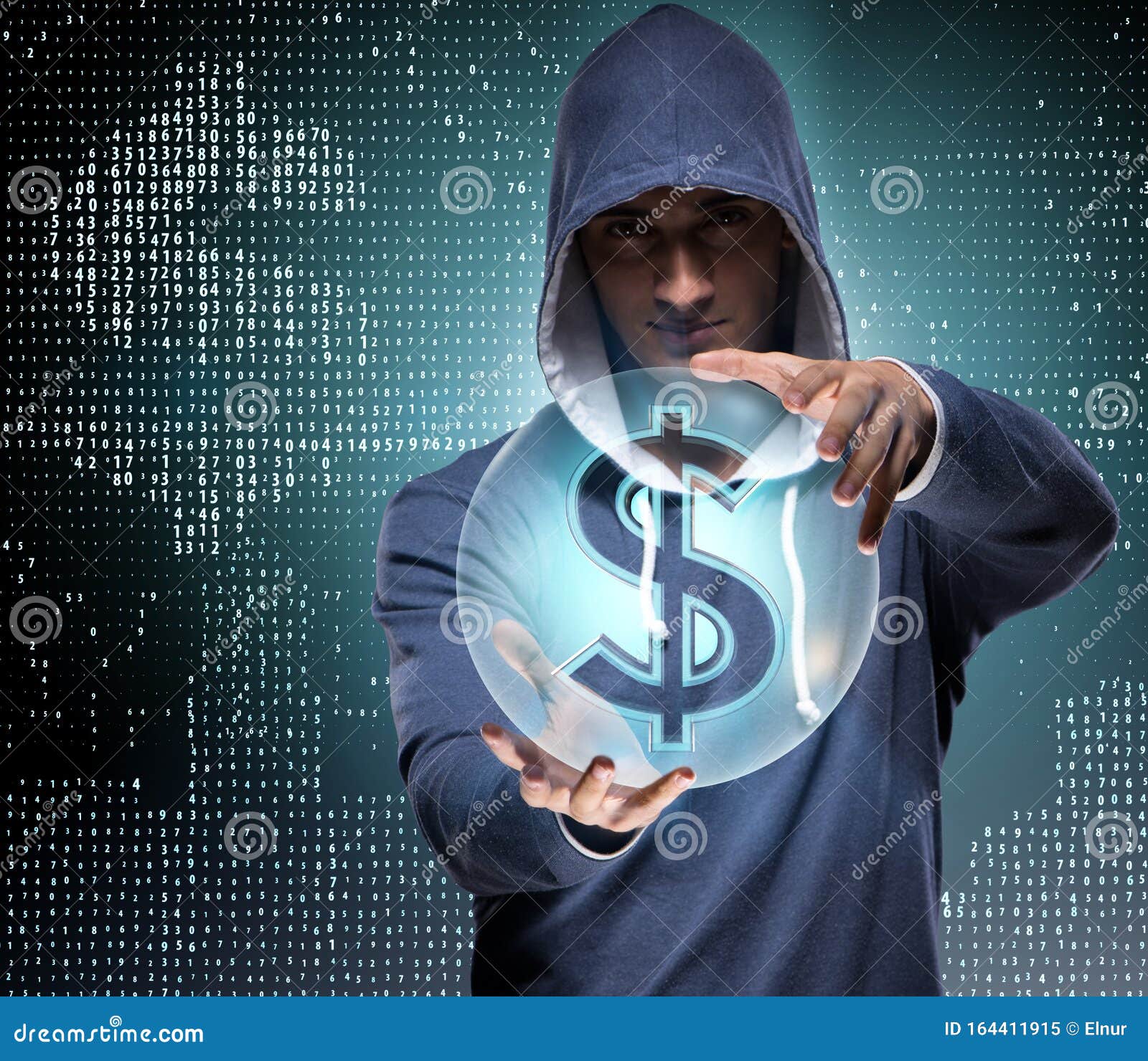 Hacker Hacking Banking Financial System Stock Image - Image of finance ...