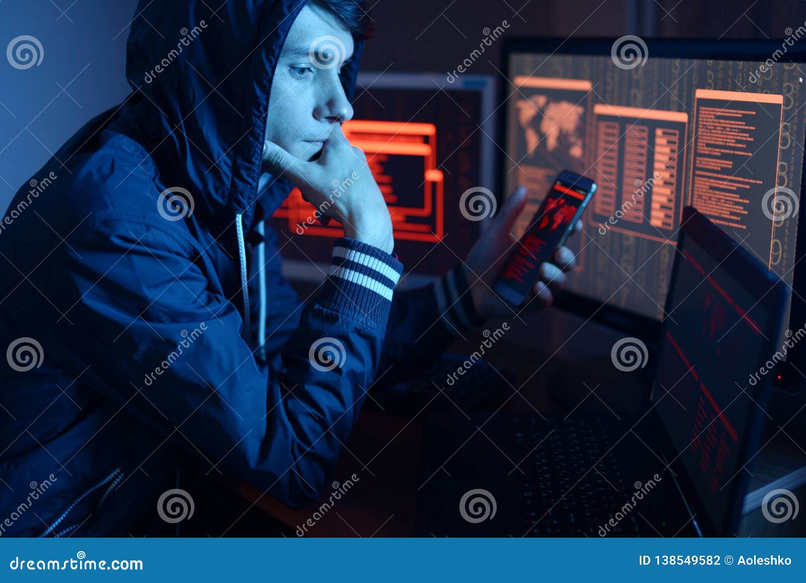 Hacker in a Hood Thinking about the Problem of Hacking or Malware ...