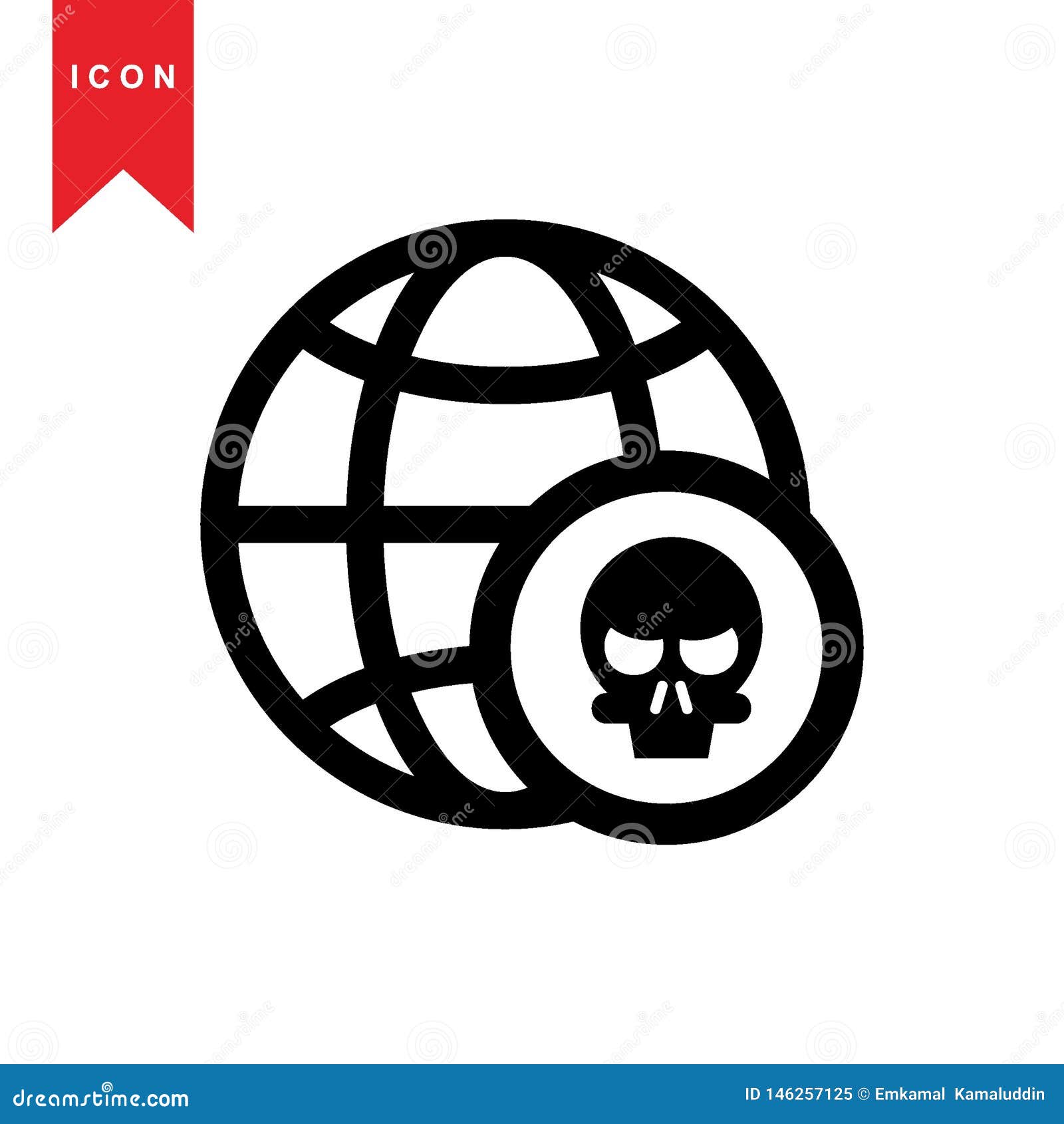 Hacker icons stock illustration. Illustration of logo - 146257125