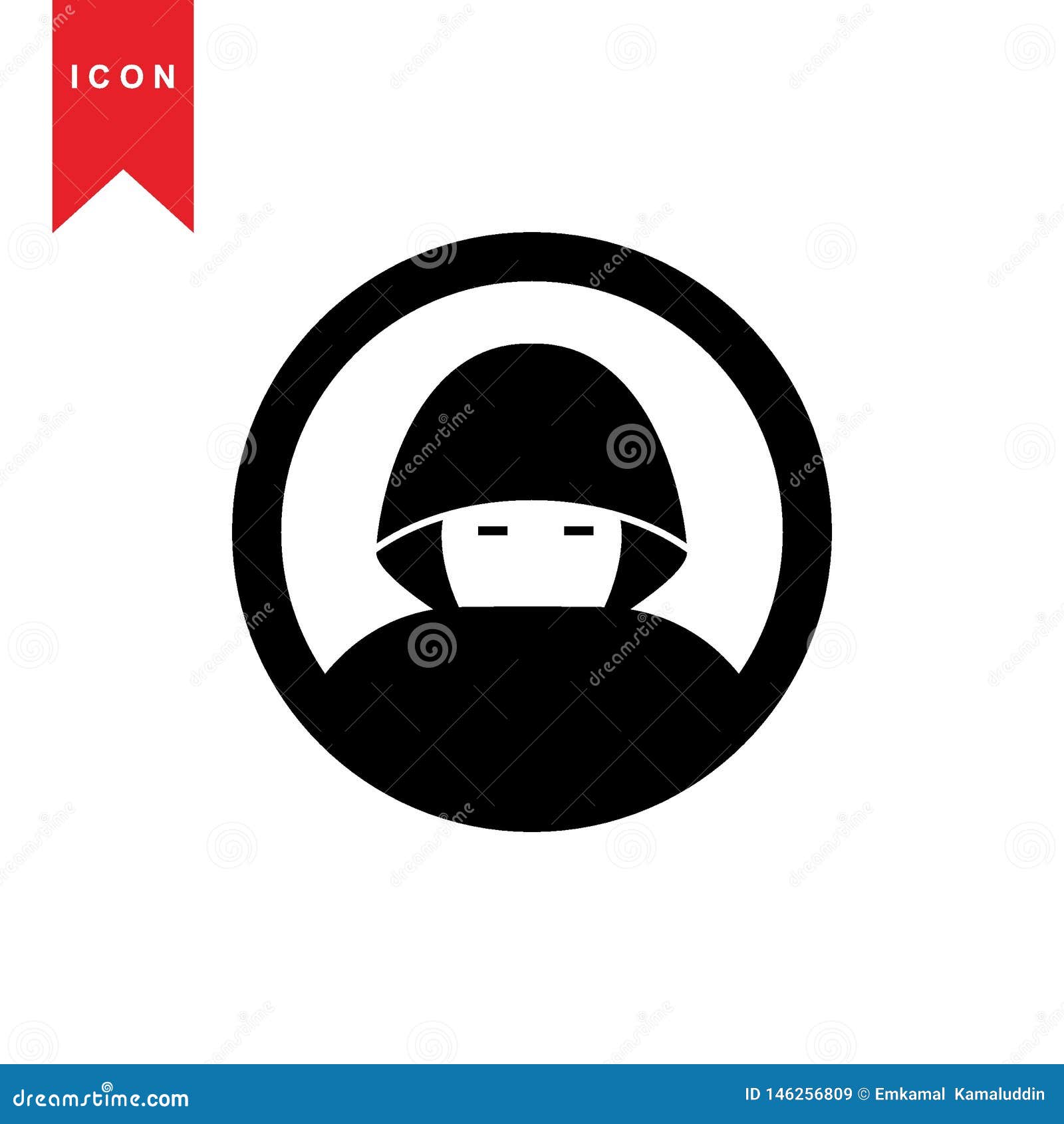 Hacker icons stock vector. Illustration of hacking, anonymous - 146256809