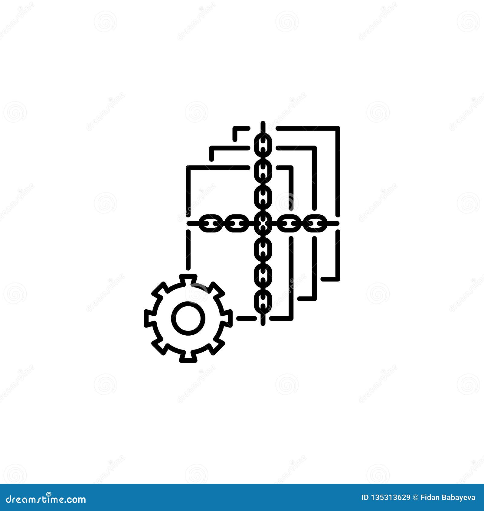 Hacker, Lock Icon on White Background. Can Be Used for Web, Logo ...