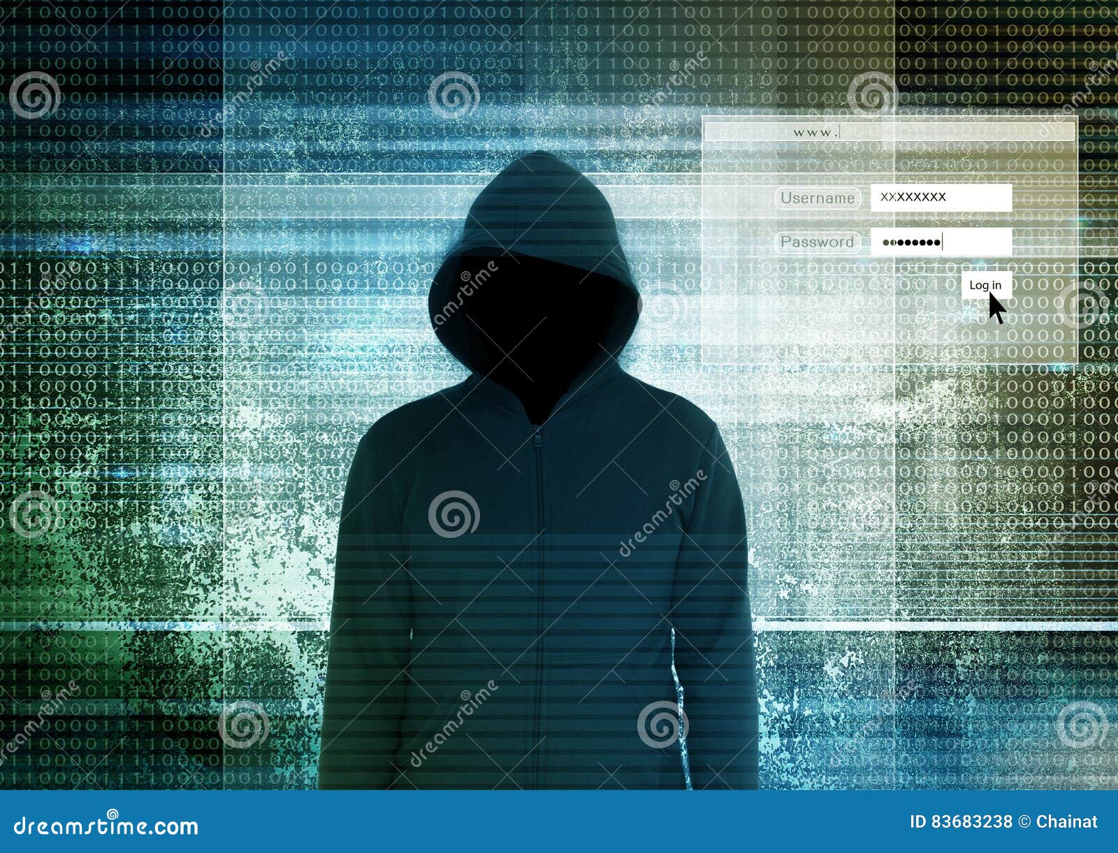 Hacker stock photo. Image of intruder, generated, cracker - 83683238
