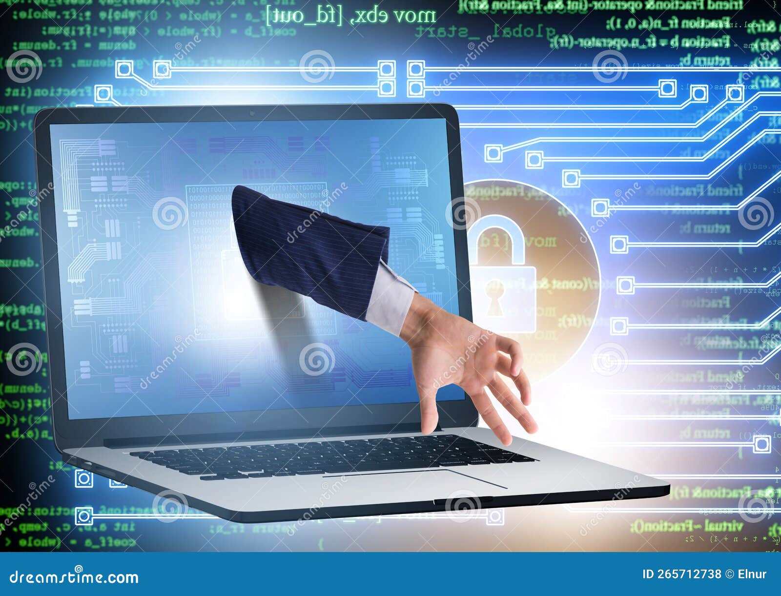 Hacker Man Trying To Steal Personal Data Stock Photo - Image of cyber ...