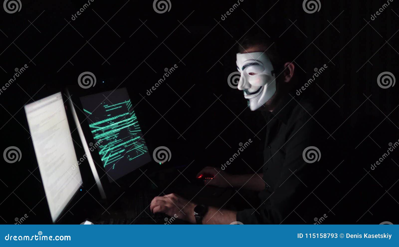 The Hacker in the Mask Hacks the Program. the Digital Extortion Gets ...