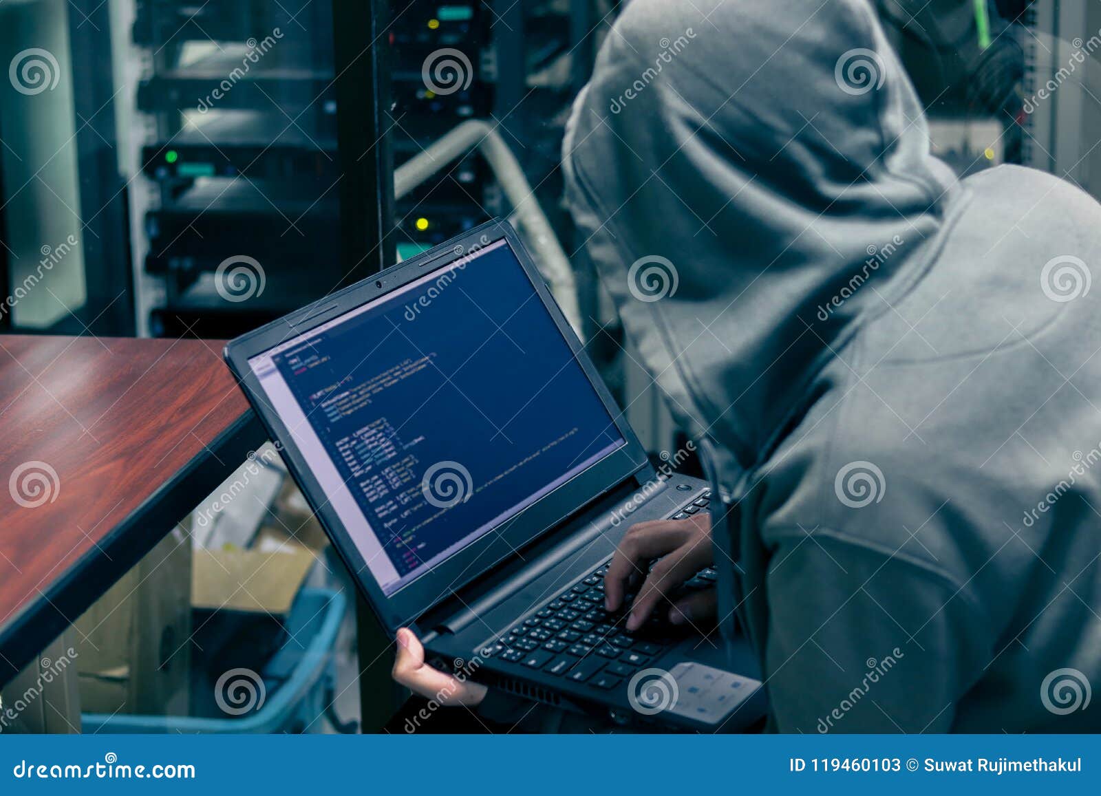 Hacker Organizes Massive Data Breach Attack on Corporate Servers Stock ...