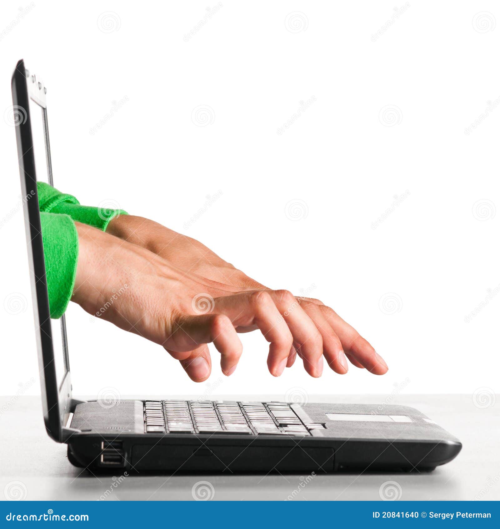 Hacker s hands stock photo. Image of black, security - 20841640