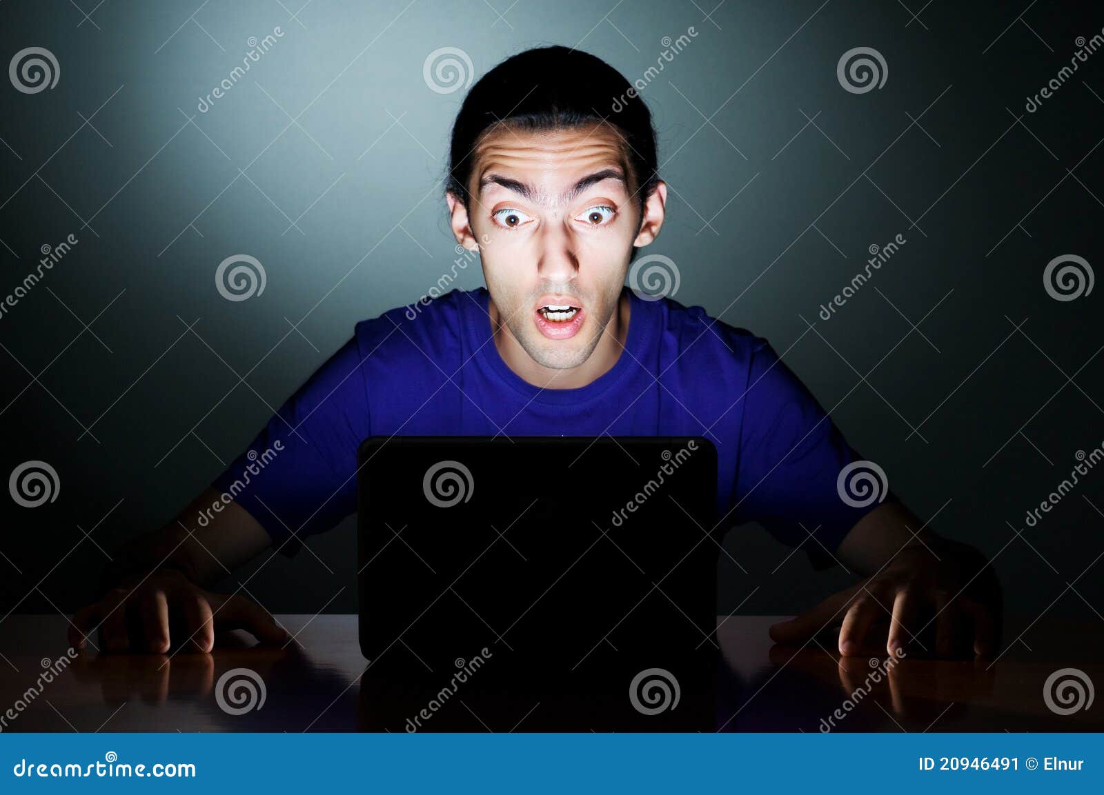 Hacker sitting in room stock image. Image of crime, hacker - 20946491