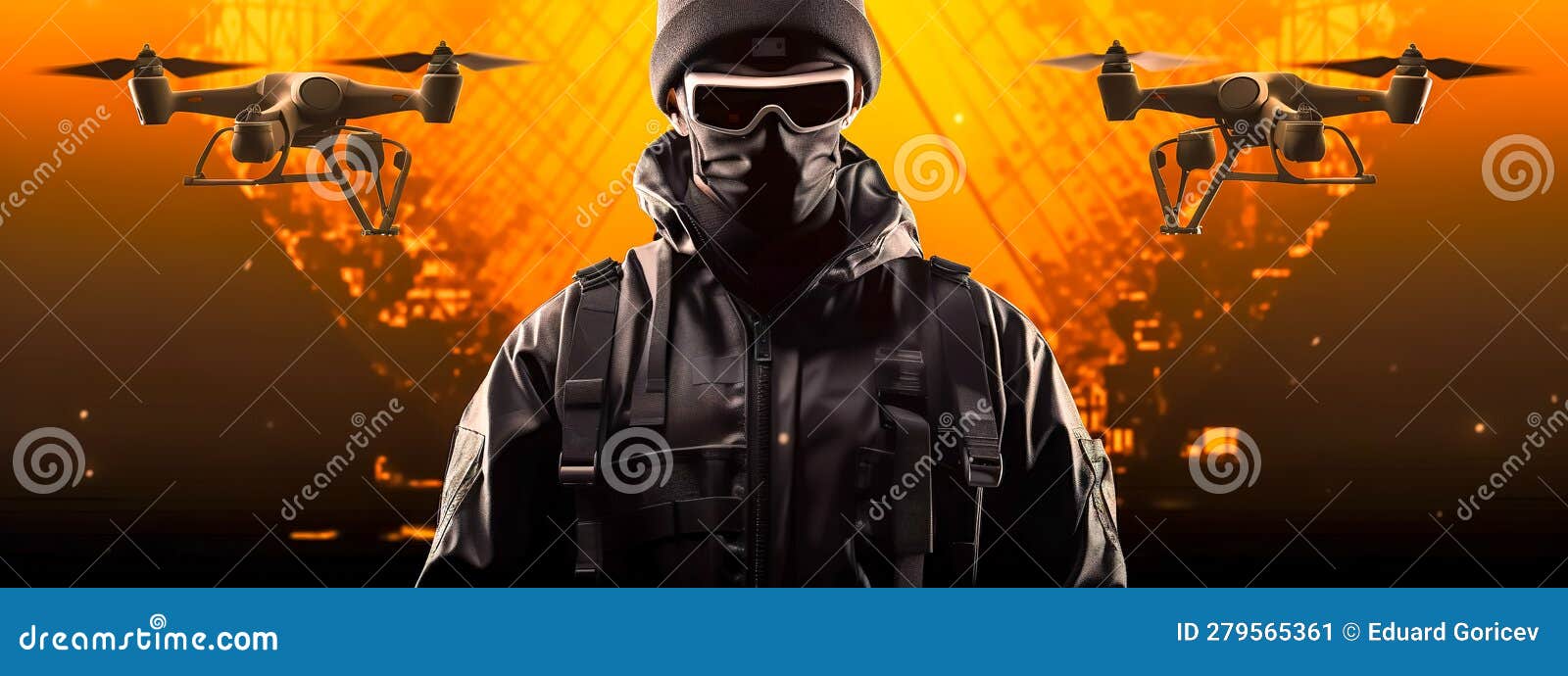 Spy and Secret Agent in the Service of Operating Drones, Drone-assisted ...