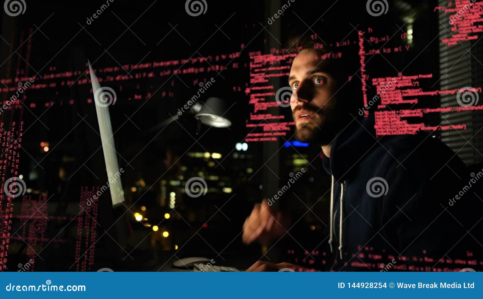 Hacker Stealing Information Stock Footage - Video of sneaky ...