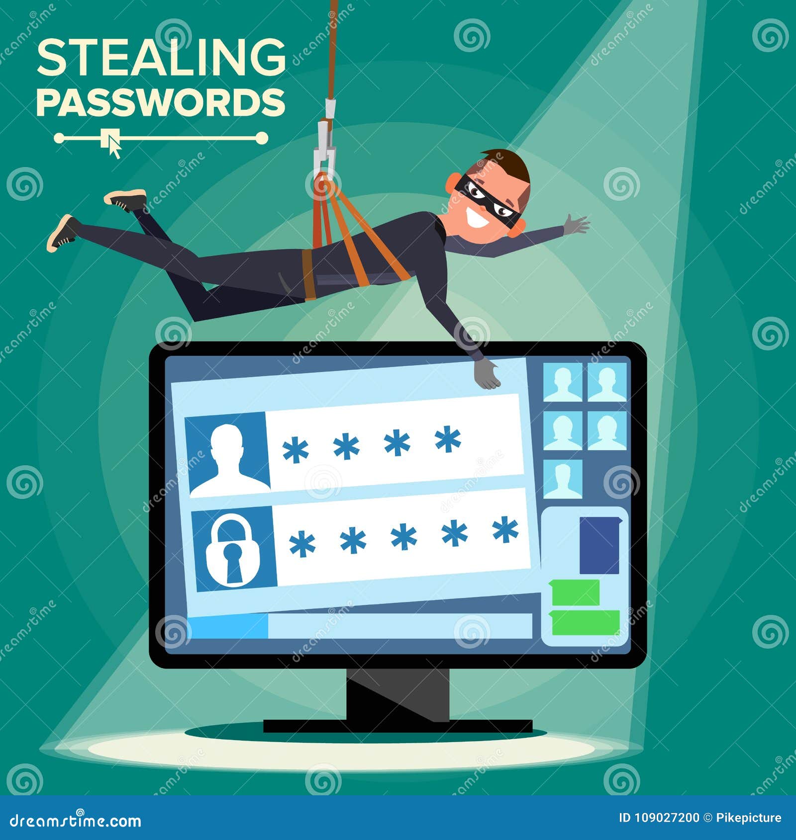 Stealing, Thief, Torchlight Icon. Element Of Negative Character Traits ... Stealing, Thief, Torchlight Icon. Element Of Negative Character Traits ...