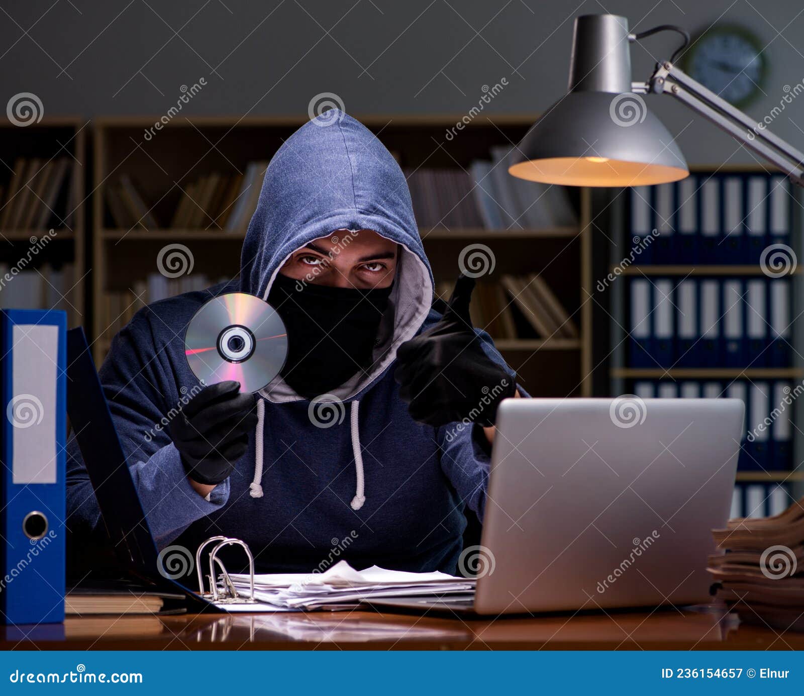 Hacker Stealing Personal Data From Home Computer Stock Image Image Of Information Computer