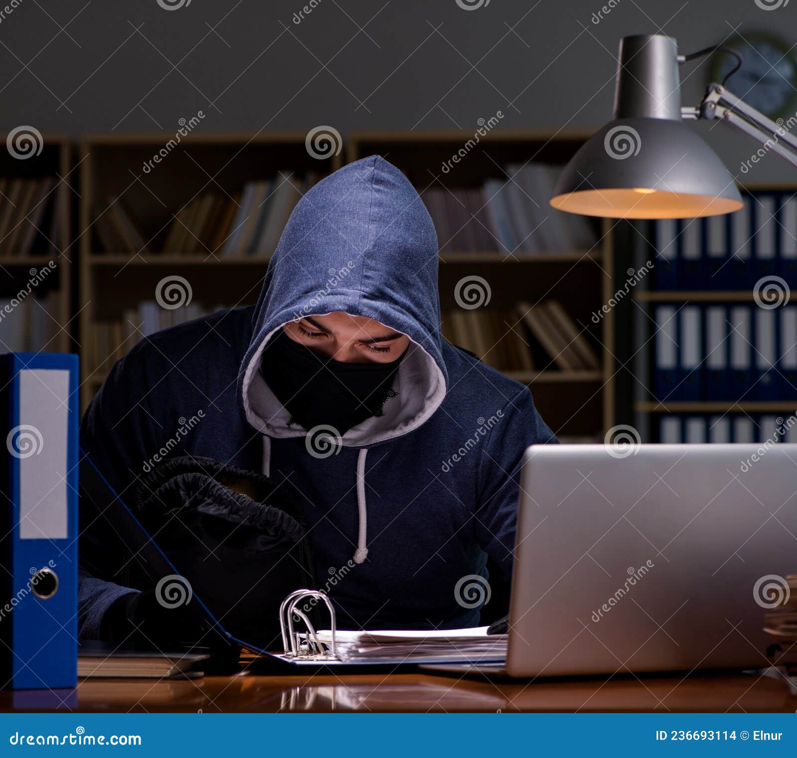 Hacker Stealing Personal Data from Home Computer Stock Photo - Image of anonymous, safety: 236693114