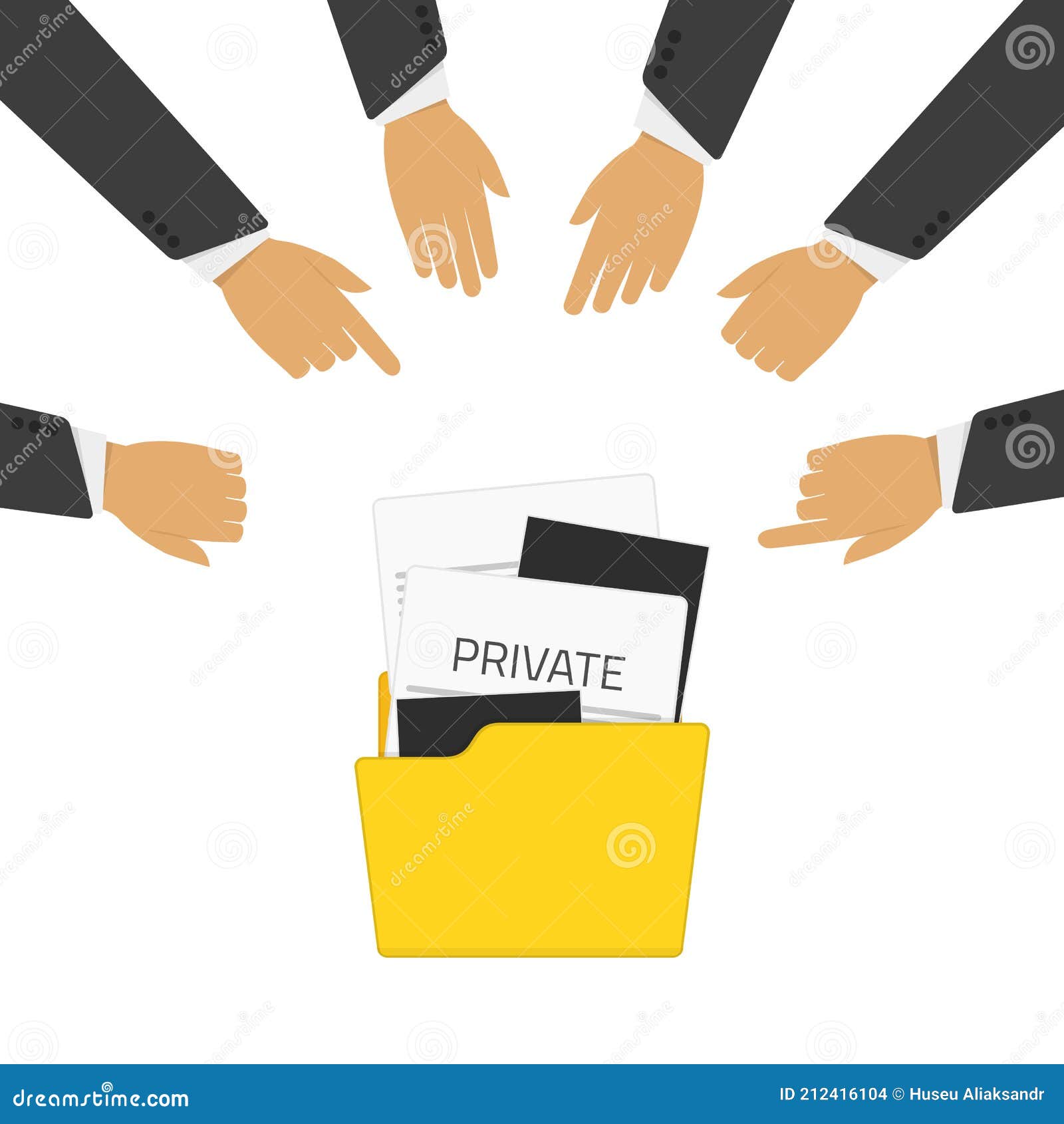 Hackers And Hacking Set Icons In Cartoon Style. Big Collection Of ...