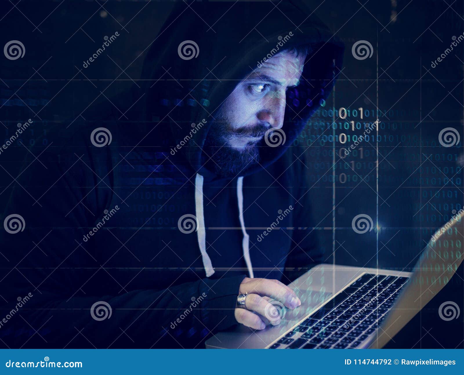 Hacker Trying To Scam People Online Royalty-Free Stock Photography ...