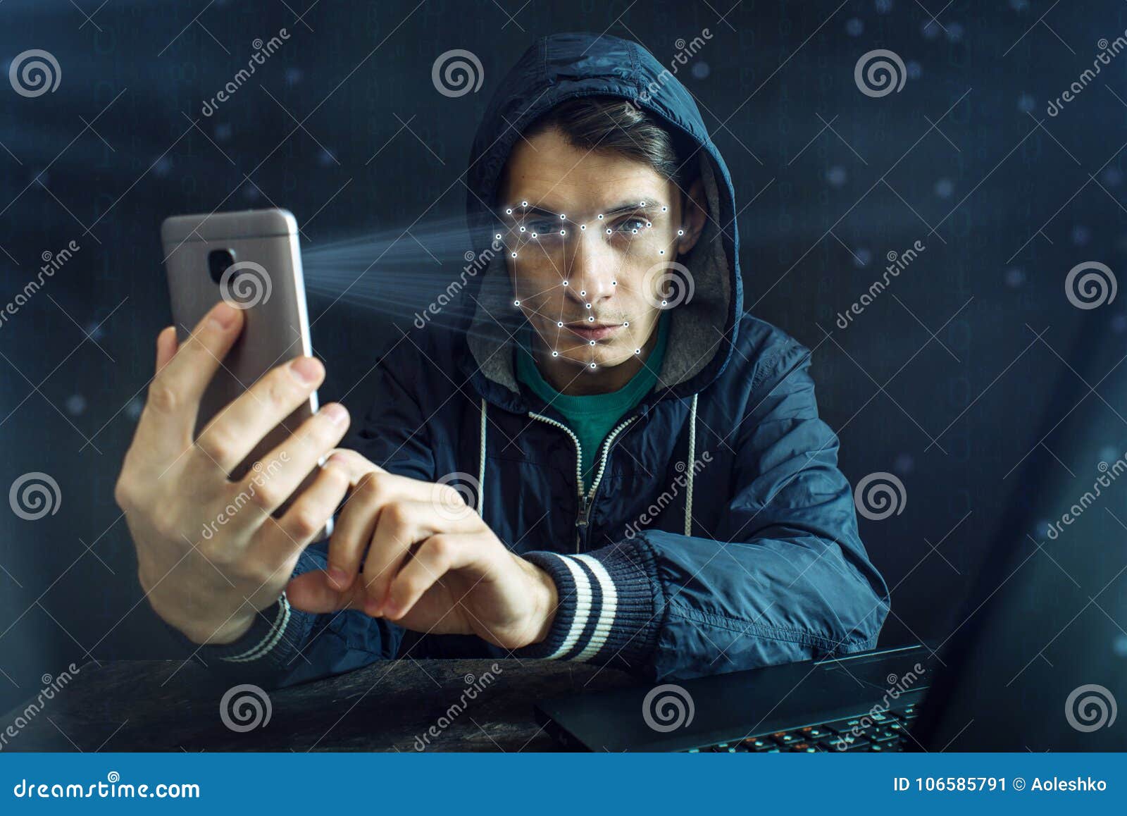 Hacker is Trying To Hack into the Phone Using the Personal ...